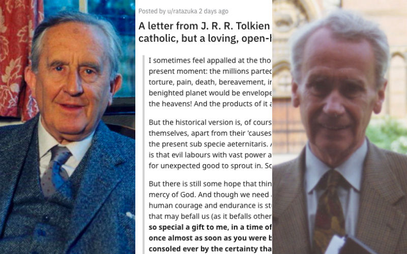 J.R.R. Tolkien Reveals Heartfelt Fatherly Love in Letter to Late Son ...