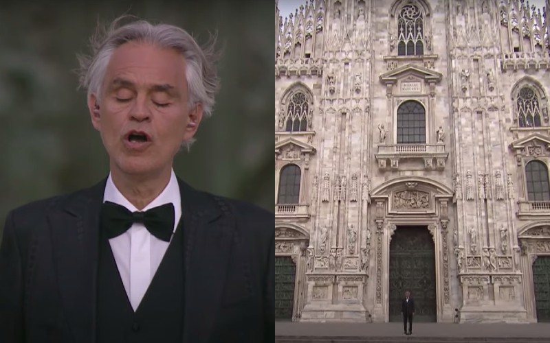 Andrea Bocelli Gives Beautifully Catholic Easter Performance from Empty ...