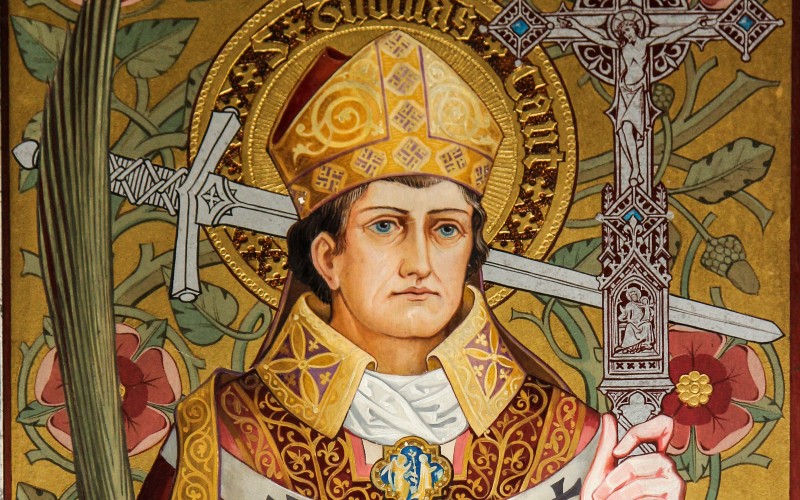 Pres. Trump Honors St. Thomas Becket as "Lion of Religious Liberty" in ...