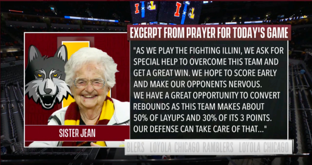 "I Love Sister Jean": Jimmy Fallon Praises 101-Year-Old March Madness ...