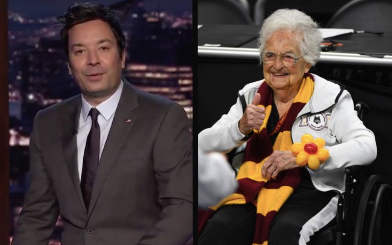 "I Love Sister Jean": Jimmy Fallon Praises 101-Year-Old March Madness ...