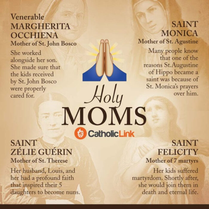 4 Holy Mothers to Inspire Every Catholic Mom This Mother's Day