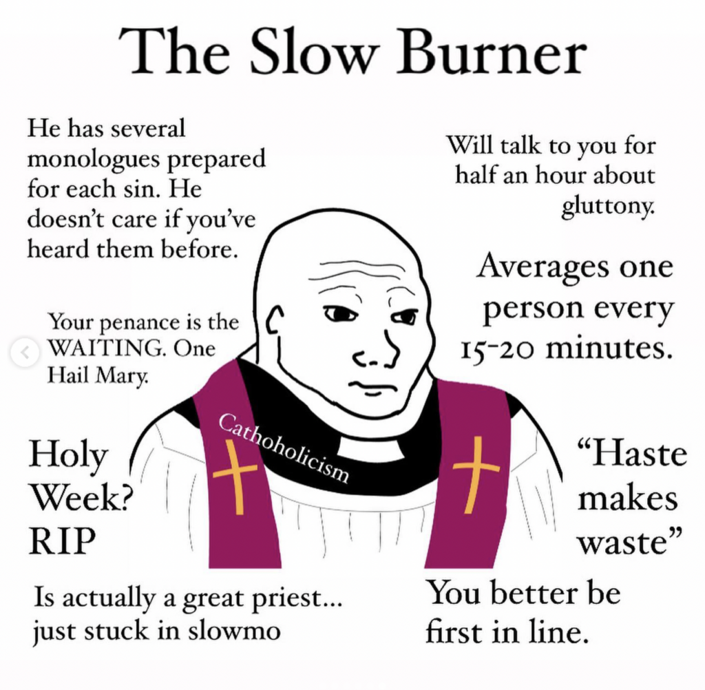 Who's Your Confessor? Identify Your Favorite Priest in Confession in 6 ...