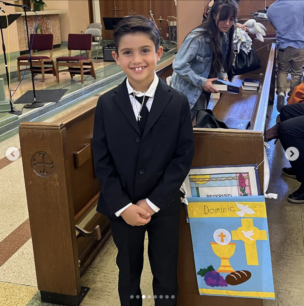 'Saved by the Bell' Actor Mario Lopez & Wife Celebrate Son's 1st ...