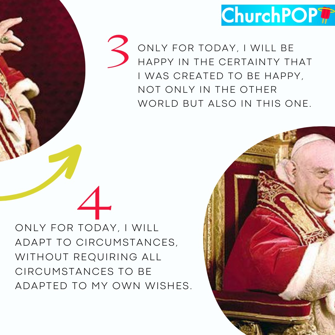 Pope St. John XXIII's Daily Decalogue: A Perfect Catholic List of New ...
