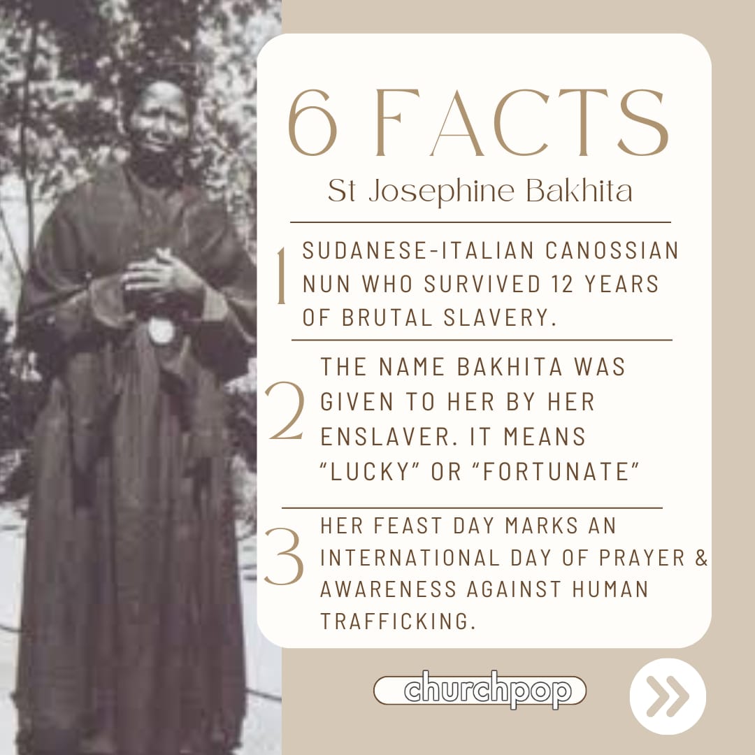 6 Intriguing Facts About the Amazing & Courageous St. Josephine Bakhita