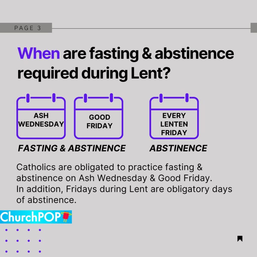 Why Catholics Practice Fasting & Abstinence During Lent, in 5 Simple ...