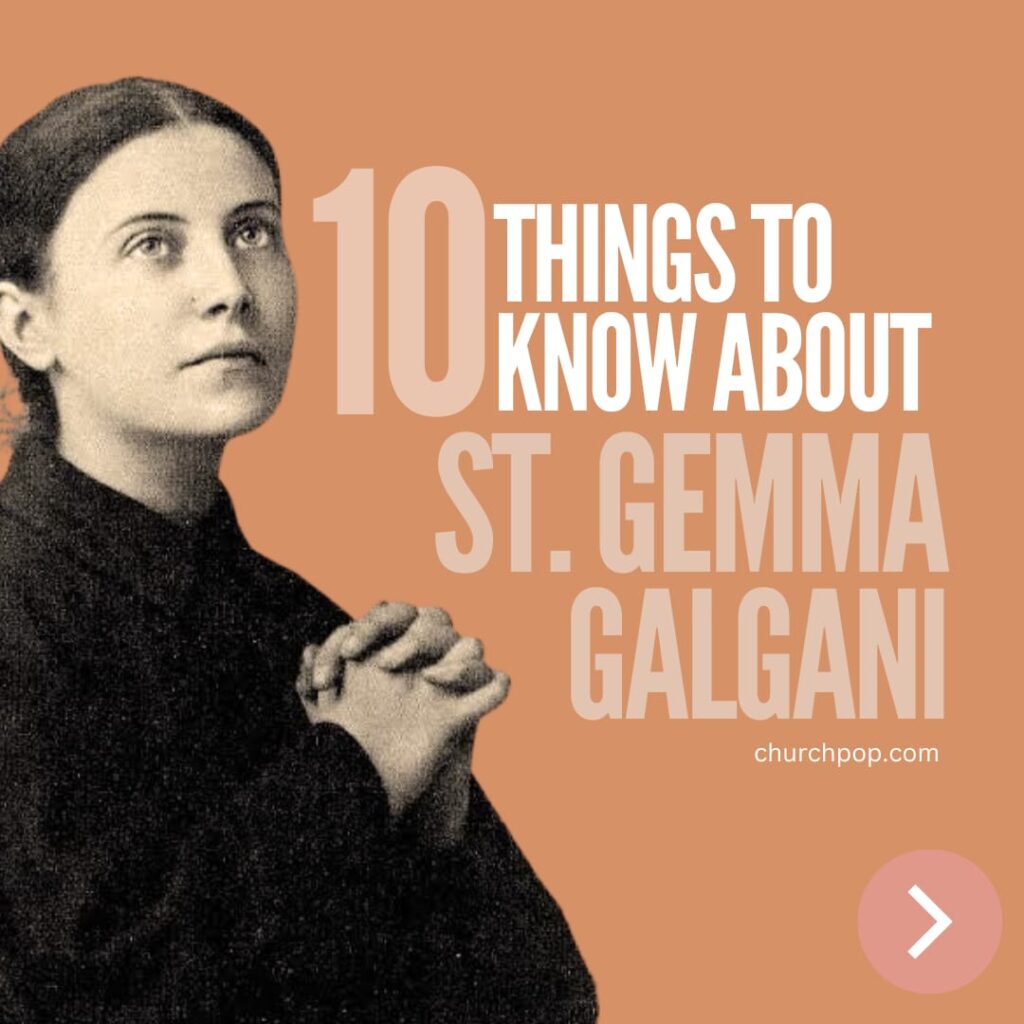10 Fascinating Facts About 19th C. Italian Mystic St. Gemma Galgani